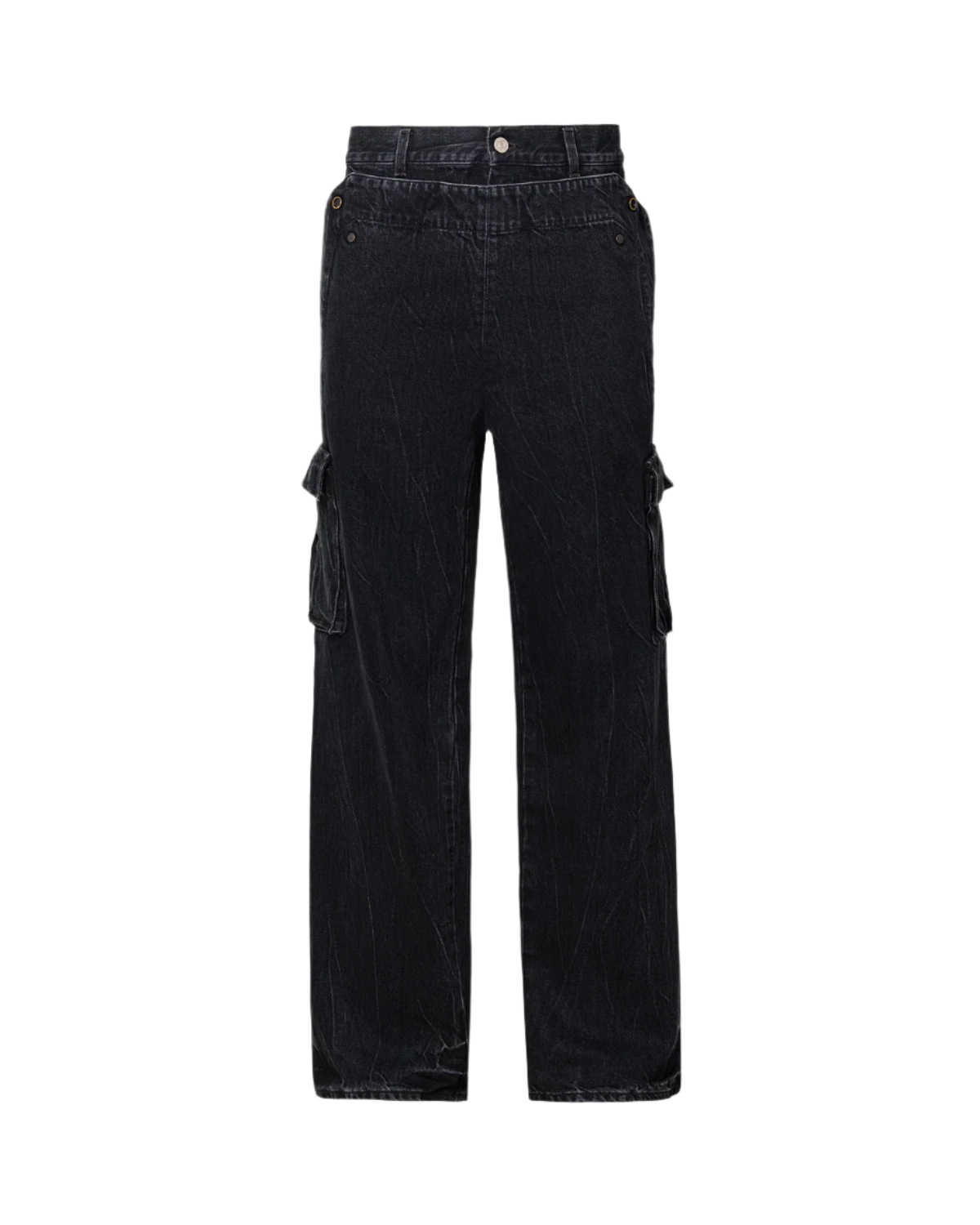 Peek-A-Boo Denim Trousers